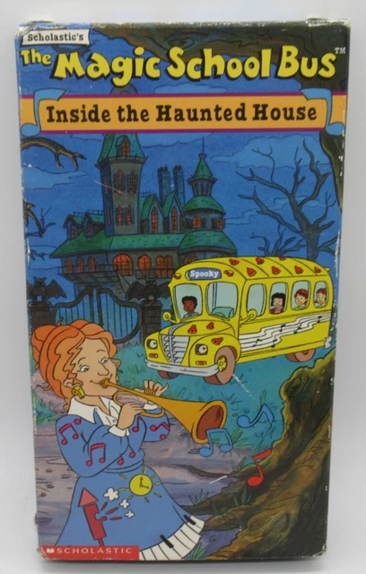 THE MAGIC SCHOOL Bus: Inside The Haunted House Animated Vhs Video ...