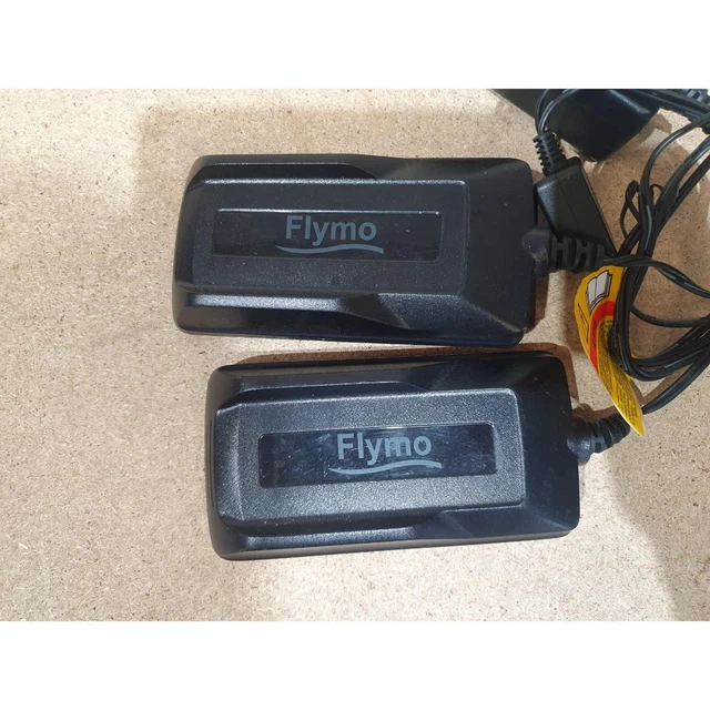 FLYMO C-LI 20V CGR-TWIN Dual Battery Charger 20V 1.0A for Grass Hedge ...