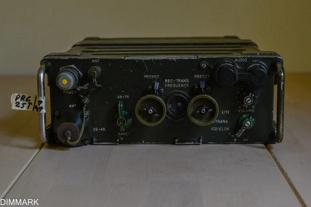*WORKING* PRC-25-T MILITARY Radio £434.04 - PicClick UK
