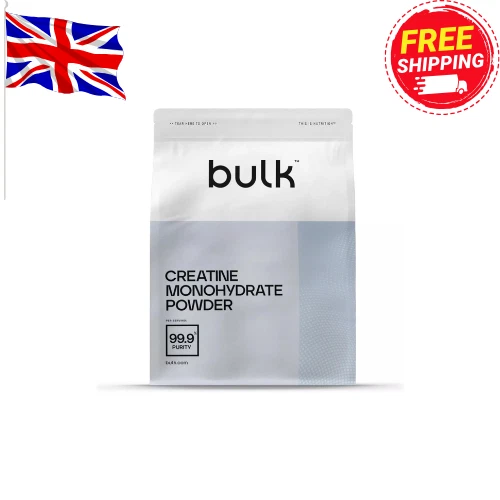BULK CREATINE MONOHYDRATE Powder, Micronised, 20 Servings (Pack of 1) £ ...