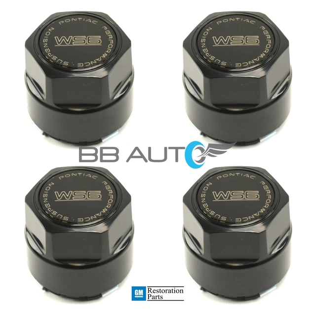 NEW 1987-1992 FIREBIRD Trans Am Gta Ws6 Aluminum Wheel Center Caps Gold ...