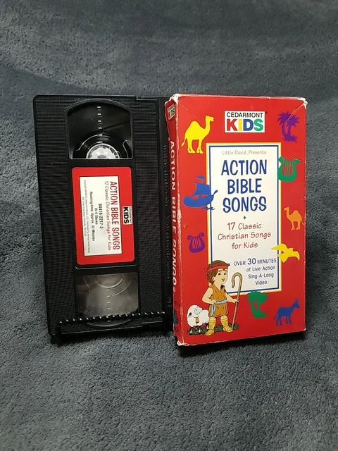 CEDARMONT KIDS ACTION Bible Songs 17 Classic Christian Songs for Kids ...