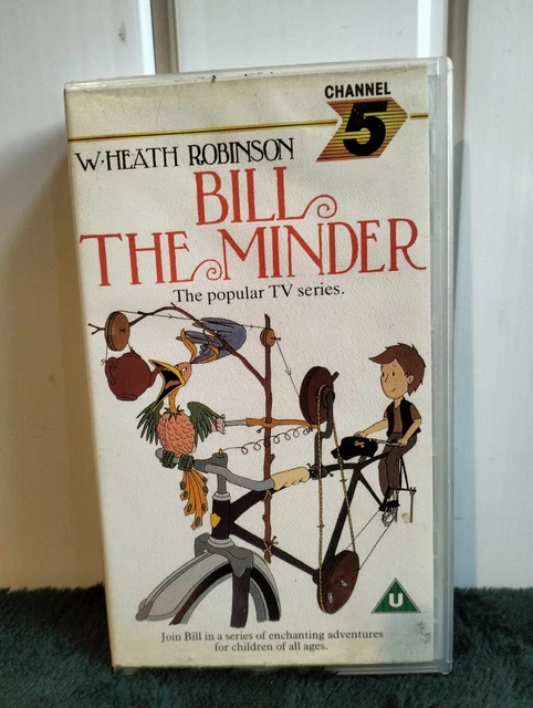 CHANNEL 5 KIDS Childrens Classic Bill The Minder Animated Cartoon Uk ...