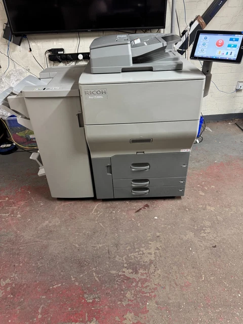 RICOH PRO C5300SL with booklet finisher Fiery controller E27B £4,800.00 ...