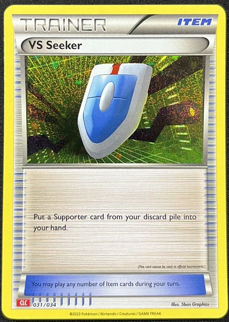POKÉMON~VS SEEKER~CLC~031/034~HOLO~CARD GAME Classic Collection~Nm~Eng ...
