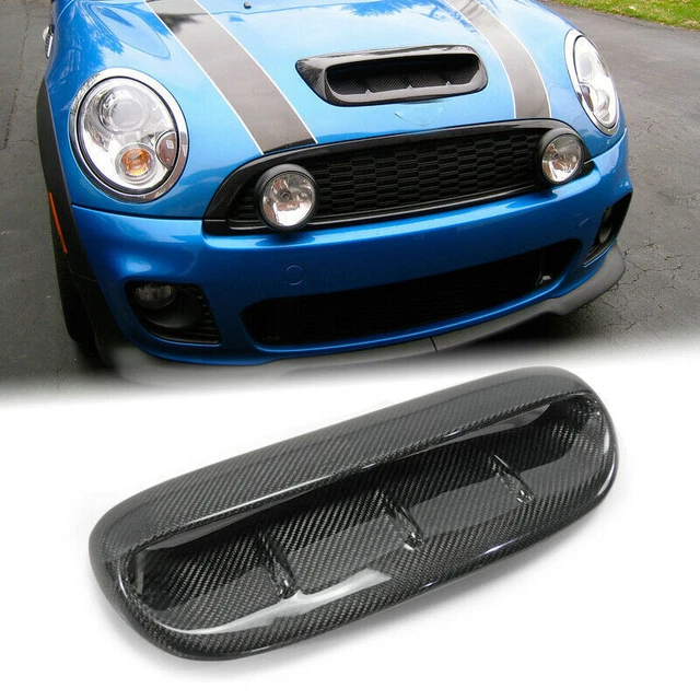 CARBON FIBER HOOD Scoop Bonnet Vent Duct Cover For BMW Mini Cooper S R53 2006 DG £92.00 ...