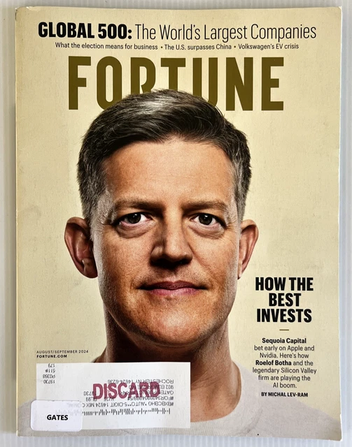 FORTUNE MAGAZINE AUG / Sept 2024 - Global 500; The World's Largest Co ...