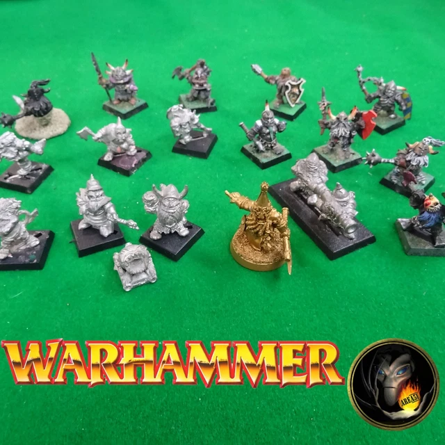 CHAOS DWARF MULTILIST - Vintage Warhammer Old World OOP Metal & Resin ...