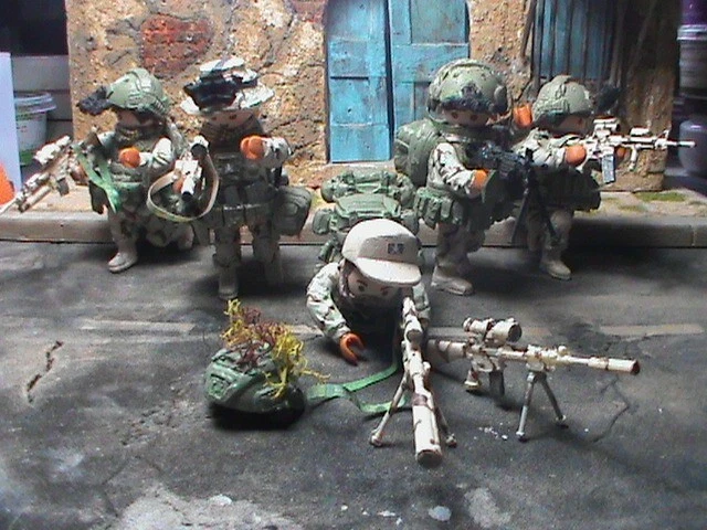 PLAYMOBIL CUSTOM US Navy Seal Team 6 (Devgru) (2023) (5 Seals) Ref-0309 ...