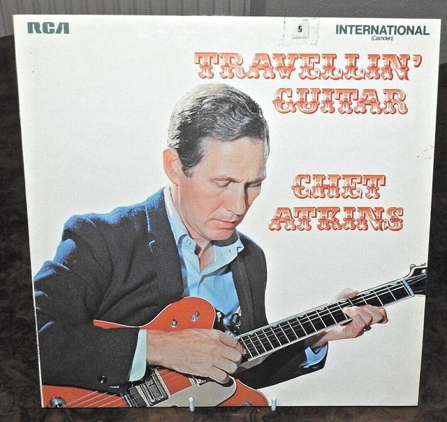 GUITARE CHET ATKINS Travellin' UK 1971 LP vinyle très bon état + EUR 6 ...