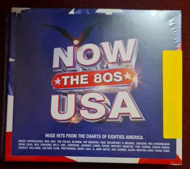 NOW THATS WHAT I Call The 80s USA- New 4xCD 2023 £6.96 - PicClick UK