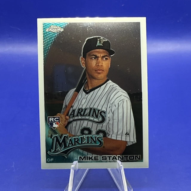 ROOKIE CHROME GIANCARLO Mike Stanton 2010 Topps EUR 0,91 - PicClick FR