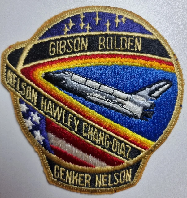 NASA PATCH AUFNÄHER Space Shuttle Columbia STS-61-C Gibson Bolden Hawley Chang EUR 9,00 ...