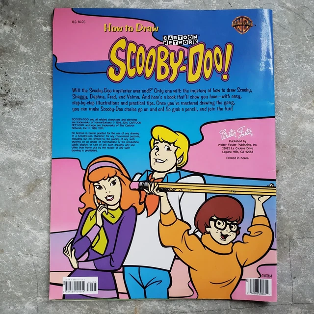 SCOOBY-DOO! HOW TO Draw Cartoon Network Walter Foster Kids Activity ...