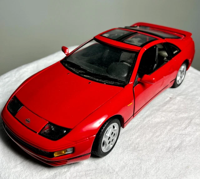 RARE!! KYOSHO NISSAN Fairlady Z 300Zx Z32 1/18 Model Car Red EUR 106,38 ...