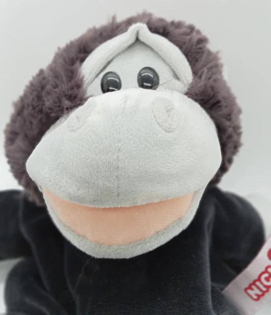 NICI MONKEY APE Hand Puppet 10" Soft Toy Plush Comforter Machine Wash £ ...