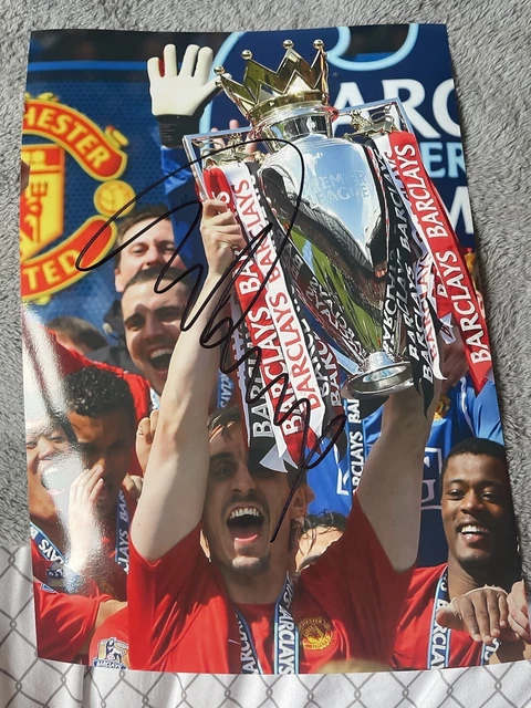 GARY NEVILLE MANCHESTER united signed photo with proof EUR 57,29 ...