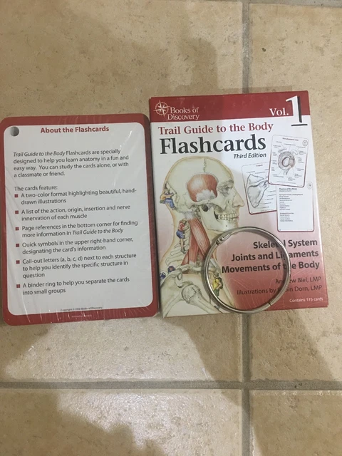 TRAIL GUIDE TO the body flashcards Flashcards Volume 1. Skeletal System ...