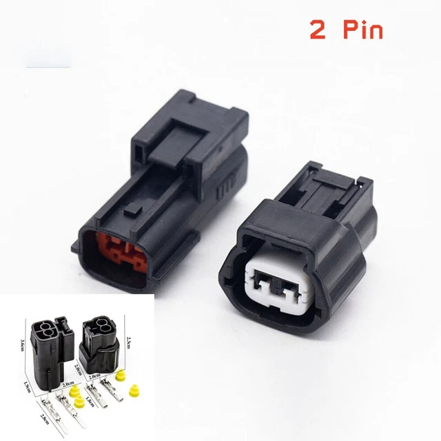 CABLE WIRE CONNECTOR Plug Male Female Waterproof PBT Car Water Temp ...