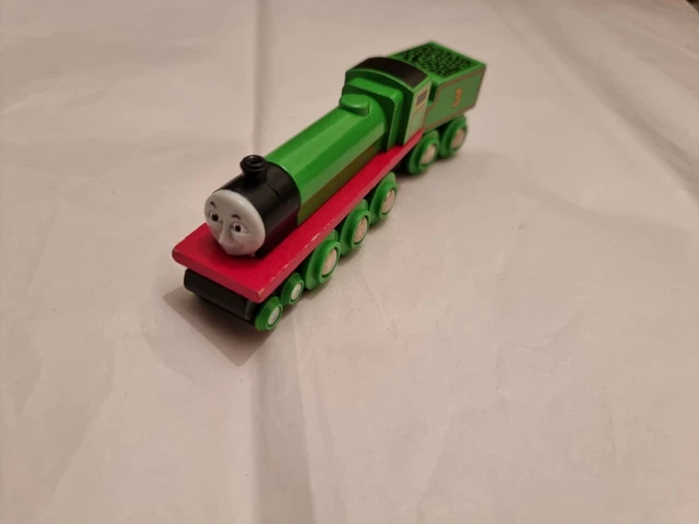 THOMAS THE TANK Engine & Friends WOODEN HENRY TRAIN WOOD BRIO COMBINED ...