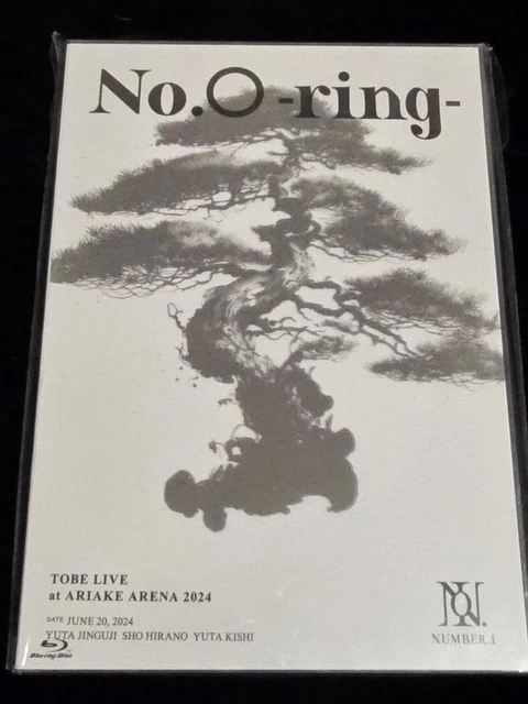 NUMBER_I NO.O-RING BLU-RAY Japan TOBE Live Arakawa Arena 2024 Limited ...