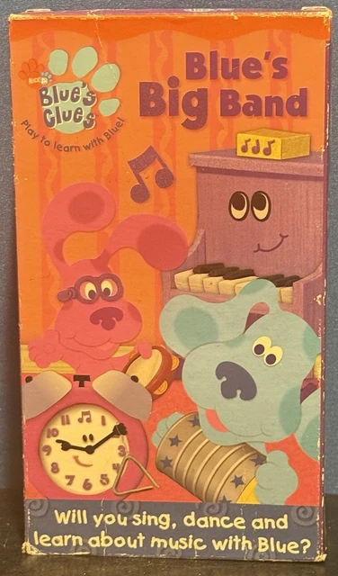 BLUES CLUES - Blues Big Band 2003 Nick Jr VHS **BUY 2 GET 2 FREE** £9. ...