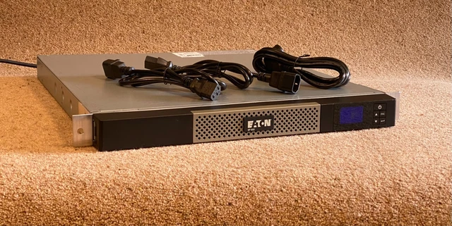 EATON 5P 850IR Rackmount 1U UPS with New Cells Fitted and 12m RTB ...