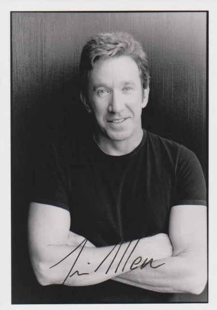 PHOTO ORIGINALE SIGNATURE preprint de l'acteur TIM ALLEN / 13X18 EUR 7 ...