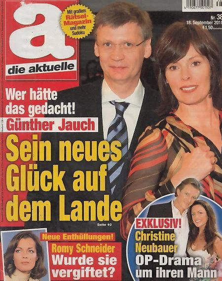 DIE AKTUELLE CHRISTINE Neubauer,Romy Schneider,Cher,Teri Hatcher,Petra ...