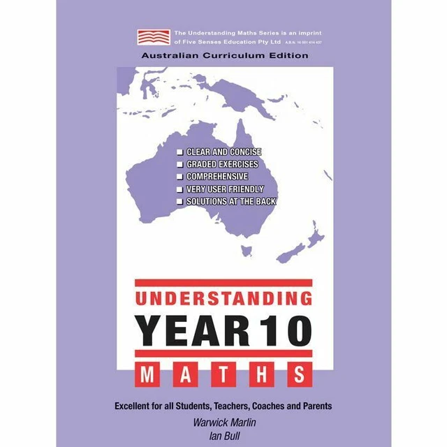 UNDERSTANDING YEAR 10 Maths: Australian Curriculum Edition $39.95 ...