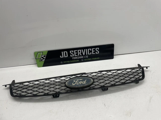 FORD FIESTA ST150 Zetec Front Bumper Upper Grill Grille With Badge Mk6 ...