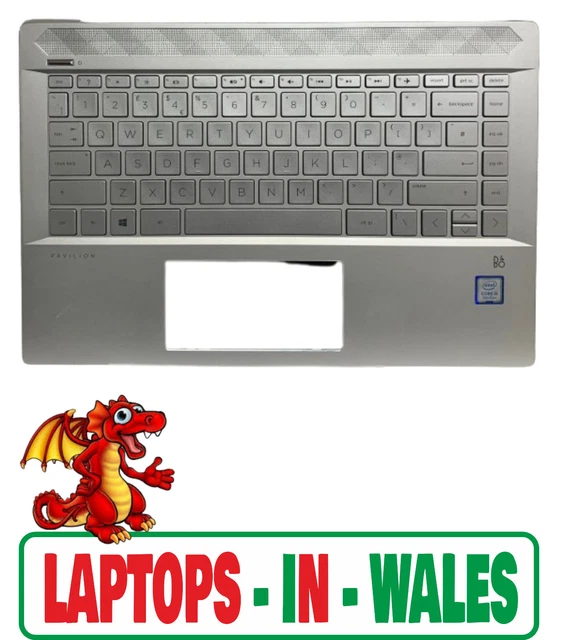 TESTED HP PAVILION 14-CE i5 UK English Keyboard Palmrest Touchpad Cover ...