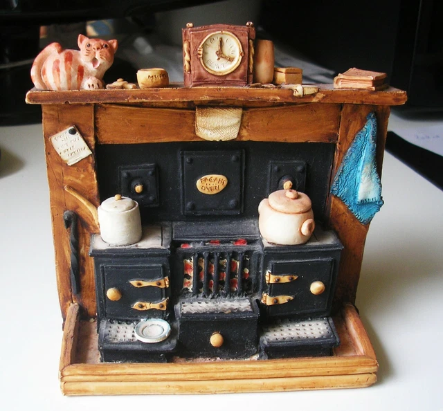 PETER FAGAN COLOUR Box Cats - The Kitchen Range - Fireplace (58) $18.69 ...