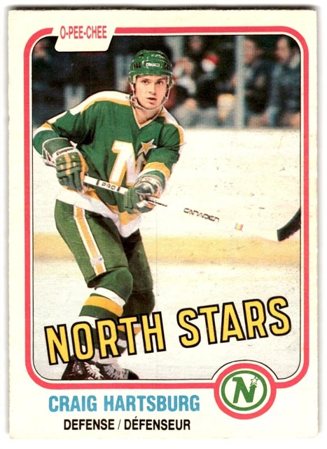 1981-82 O-PEE-CHEE CRAIG Hartsburg #162 Minnesota North Stars EUR 1,66 ...
