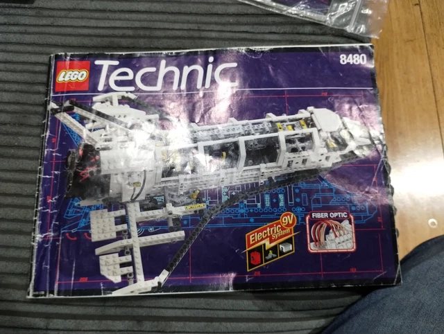 LEGO TECHNIC 8480, Fibre Optic Space Shuttle complete £82.00 - PicClick UK