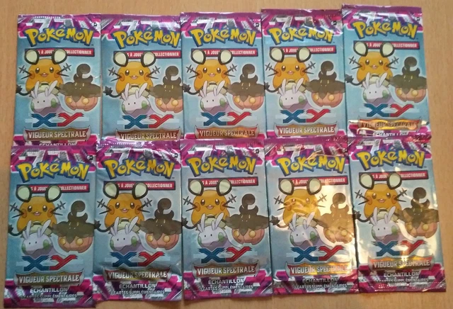 LOT DIX 10 Booster De Carte Pokemon Pack Loisir Echantillon Xy Vigueur ...