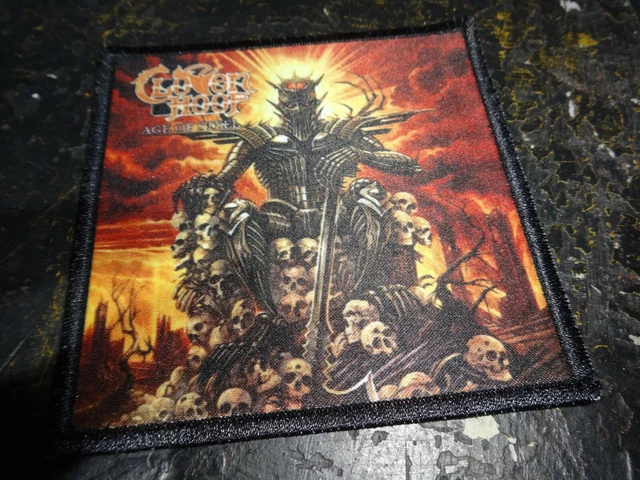 PATCH AUFNÄHER KUTTE Battle Jacket Black Death Heavy Thrash Speed Dsbm ...