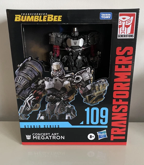 TRANSFORMERS STUDIO SERIES Bumblebee 109 Concept Art Megatron Leader ...