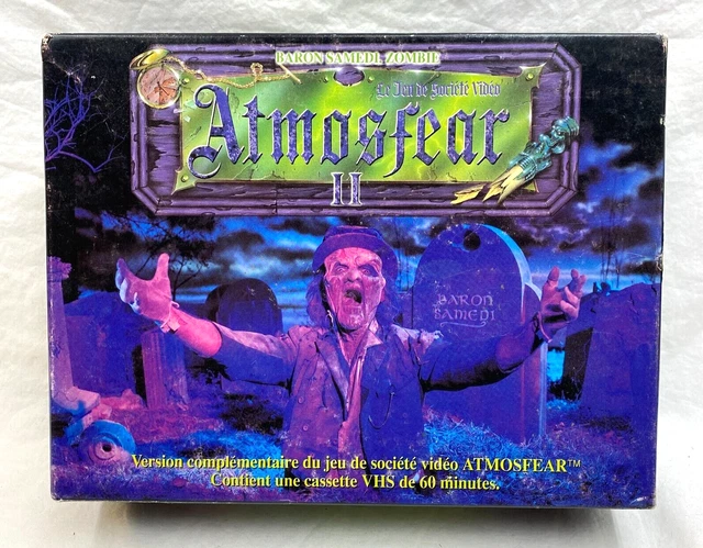 VINTAGE ATMOSFEAR II 2 Board Game Jeu de Societe Video French Nightmare ...