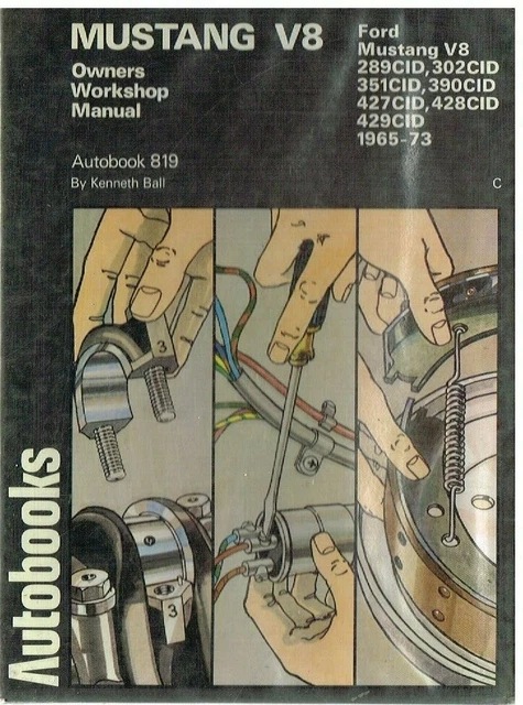 FORD MUSTANG V8 Mk1 Coupe Fastback Cabrio Big / Small Block '65-73 ...