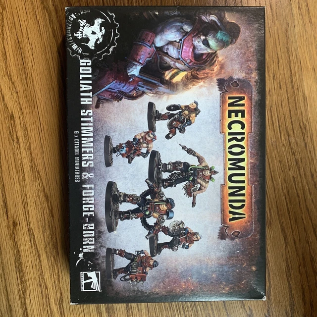 GOLIATH STIMMERS & Forge-born Gang Necromunda Warhammer 40K NIB £33.76 ...