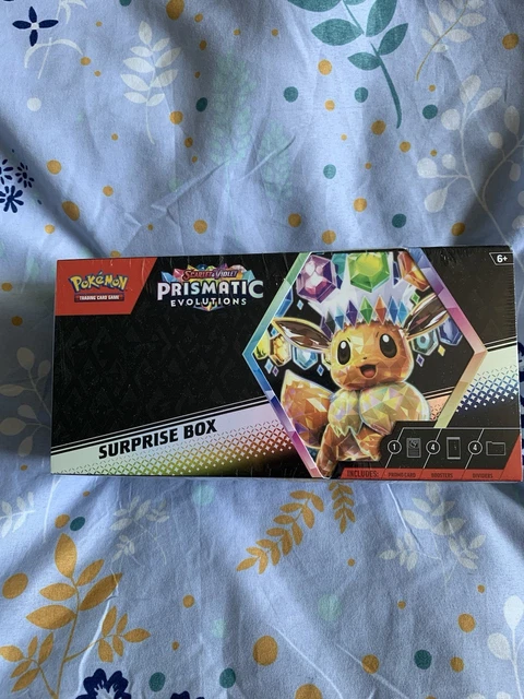 POKÉMON TCG SCARLET & Violet Prismatic Evolutions Surprise Box New & Sealed £50.63 - PicClick UK