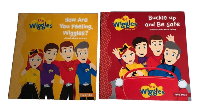 THE WIGGLES BOOKS X 2 How Are You Feelling Wiggles? Buckle Up & Be Safe ...