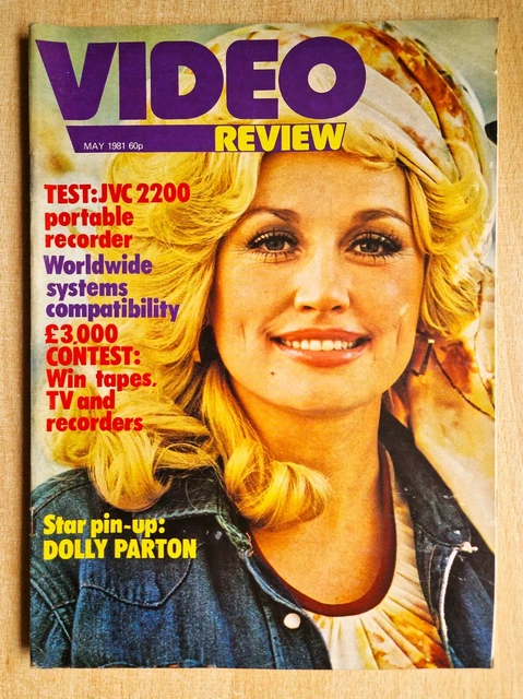 VIDEO REVIEW FILM Magazine May 1981 Dolly Parton Marlon Brando Marilyn ...