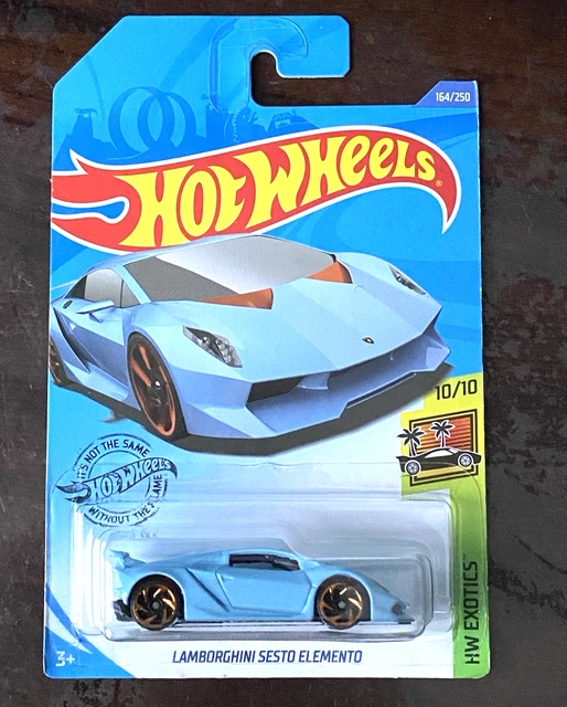 HOT WHEELS HW Exotics Lamborghini Sesto Elemento 1:64 Diecast 164/250 ...