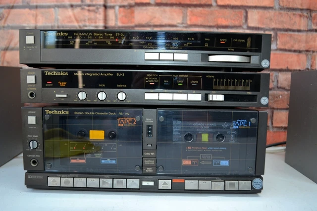 TECHNICS SU-3 STEREO Integrated Amplifier With Technics Tuner ST-3L and ...
