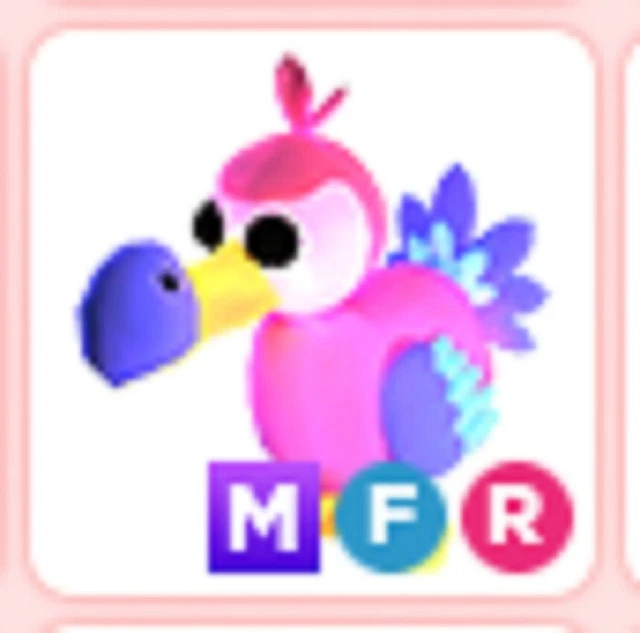 ROBLOX ADOPT ME Dodo Mega Fly Ride FAST DELIVERY GREAT PRICE £12.00 ...