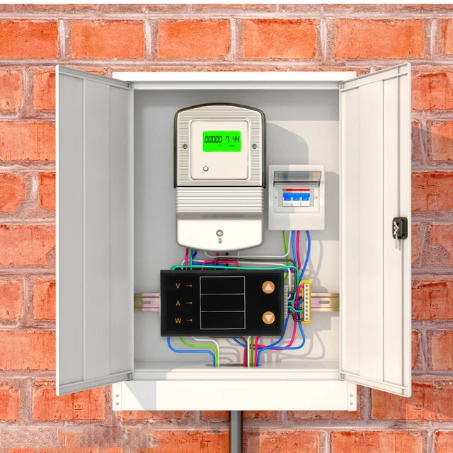 SOLAR PANEL METER Volt Meters and Multimeters Voltage Ammeter £15.19 ...