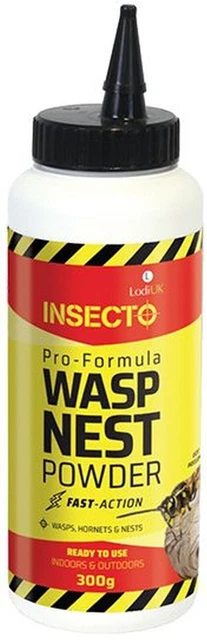 INSECTO PRO FORMULA Wasp Hornet Nest Insecticide Powder Indoors ...