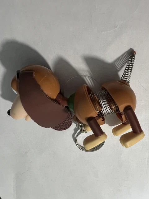 VINTAGE 1996 DISNEY Pixar Toy Story Slinky Dog Keychain Key Chain Key ...